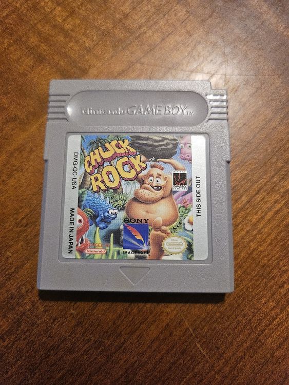 jeu gameboy Chuck Rock (Gebraucht) in Villars-sur-Glâne für CHF 7 – mit ...