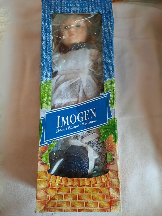 Porzellanpuppe Imogen, Promenade Collection, neuwertig | Kaufen auf Ricardo