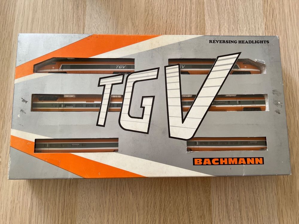 TGV Bachmann 6 Units N scale OVP (Neu (gemäss Beschreibung)) in St ...