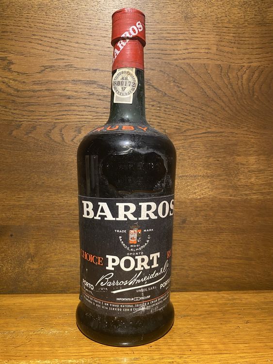 BARROS, CHOICE RUBY PORT, OLD BOTTLE. (70TH) (Neu und originalverpackt) in Muttenz für CHF 75 ...