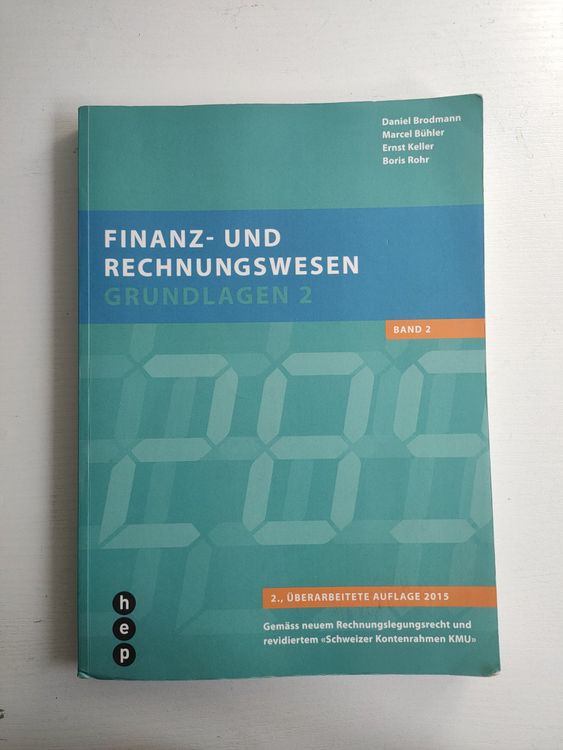Finanz- und Rechnungswesen Grundlagen 2, Band 2 | Kaufen auf Ricardo Finanz- und Rechnungswesen Grundlagen 2, Band 2 | Kaufen auf Ricardo