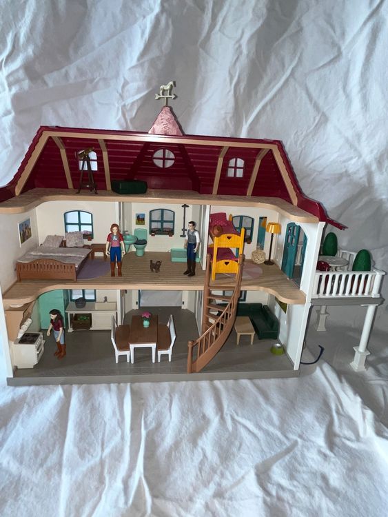 Schleich Horse Club 42551 - Schönes Bauernhaus mit Stall (Gebraucht) in ...