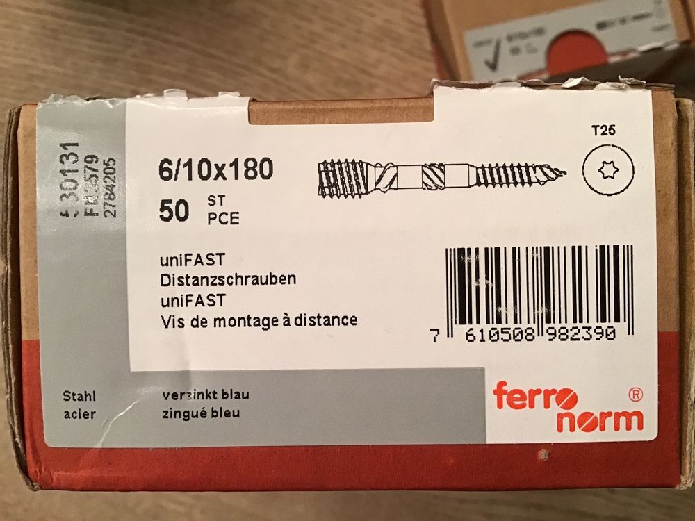 Distanzschrauben ferronorm uniFAST (Neu und originalverpackt) in ...