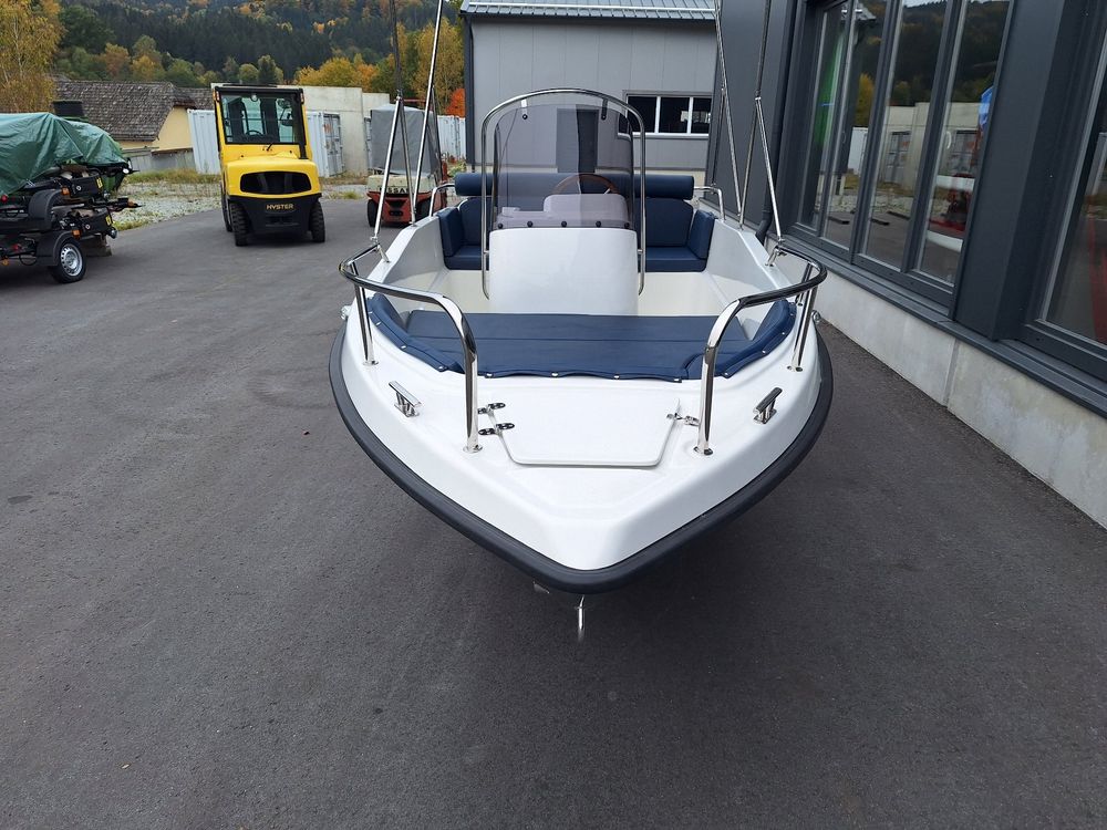 NEU 480 DLX Badeboot Familienboot Motorboot GFK Boot (Neu und ...