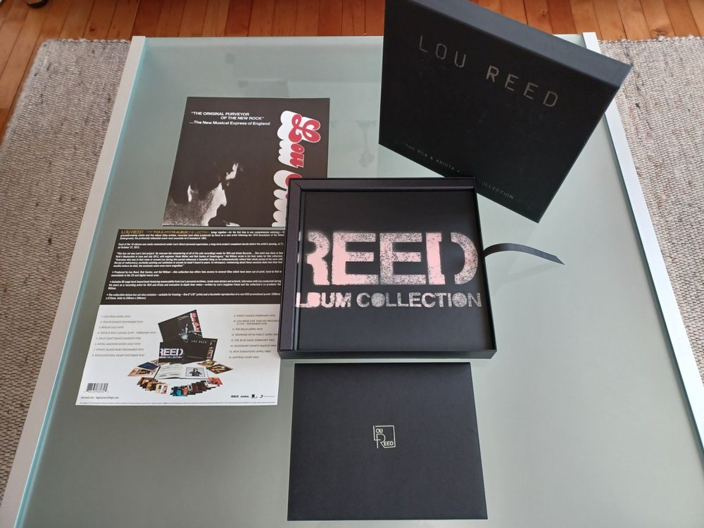 Lou Reed RCA & Arista Album Collection Boxset 17 CD's Rar (Gebraucht ...