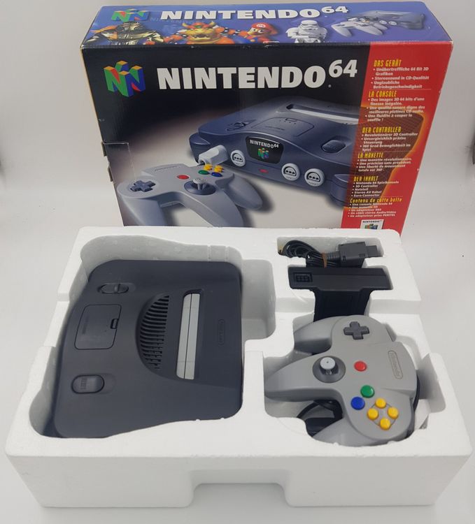 Pack Console Nintendo 64 - PAL Version - En boite - TBE (Gebraucht) in ...