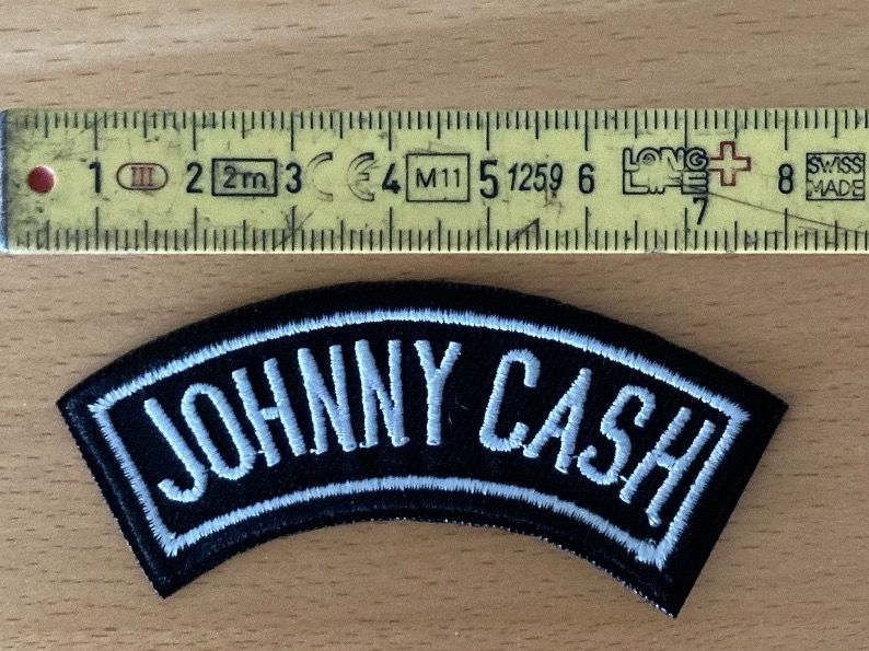 Johnny Cash Patch Sticker Aufnäher Metal Rock Band 4 | Kaufen auf Ricardo