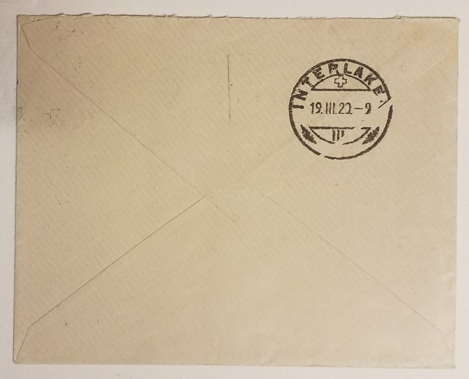 JB14) J13, Wappen Obwalden im paar auf Brief (Gebraucht) in Baden für CHF 4 – mit Lieferung auf ...