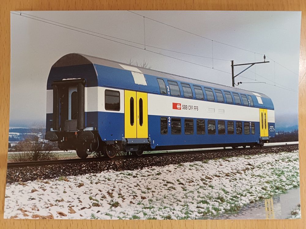 Postkarte SBB Doppelstockwagen DPZ S-Bahn Zürich (Neu (gemäss ...