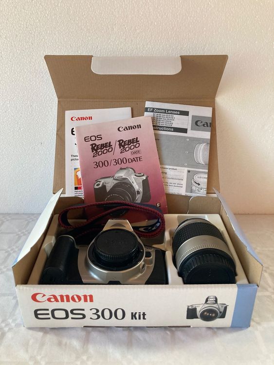 Canon EOS 300 Kit : body (argentique) + objectif 28-90mm (D'occasion) à ...