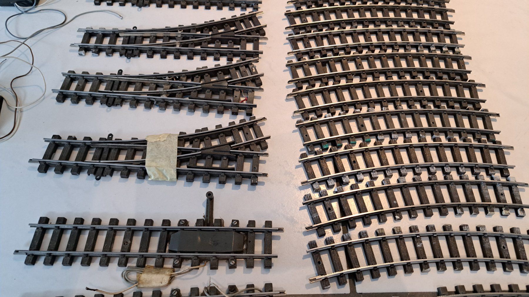 Roco Eisenbahn Schienen Weichen usw. Alpin Line Spur 0m Lot5 (Gebraucht ...