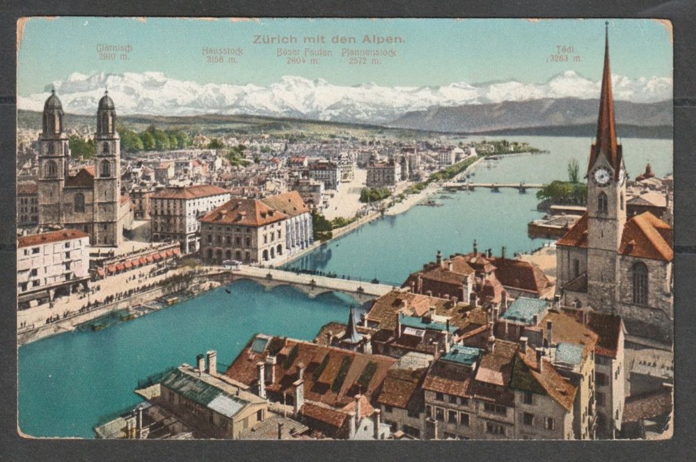 ZÜRICH beidseits der Limmat (B4 (Gebraucht) in Ruggell für CHF 0.5 – mit Lieferung auf Ricardo ...