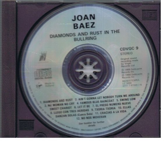Joan Baez – Diamonds And Rust In The Bullring (CD) (Gebraucht) in ...