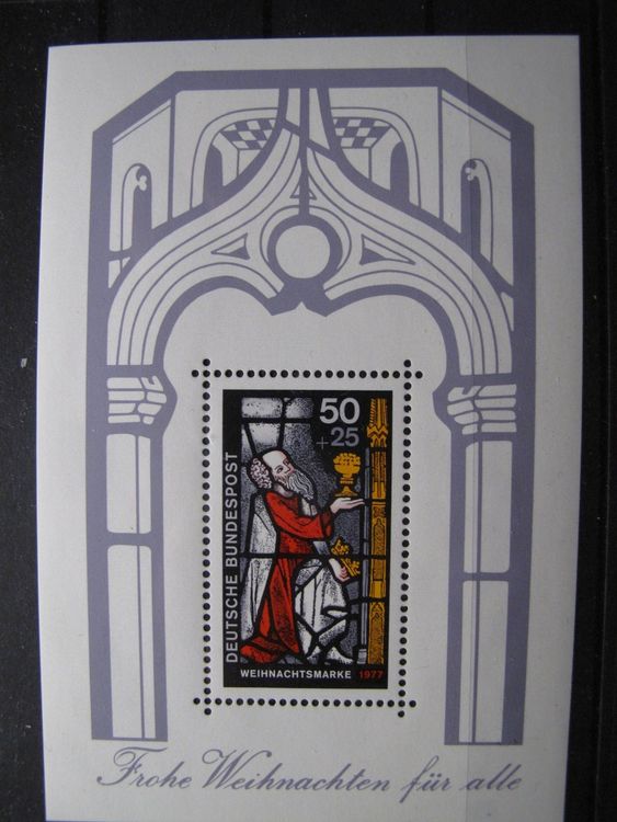 BRD 1977 Weihnachten BL15 ** (Gebraucht) in Wil SG für CHF 1 – mit Lieferung auf Ricardo kaufen