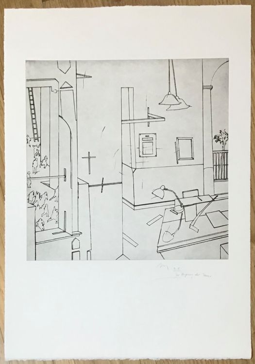 Urs DICKERHOF (1941) Sehr Seltener Radierung Handsigniert | Kaufen auf Ricardo