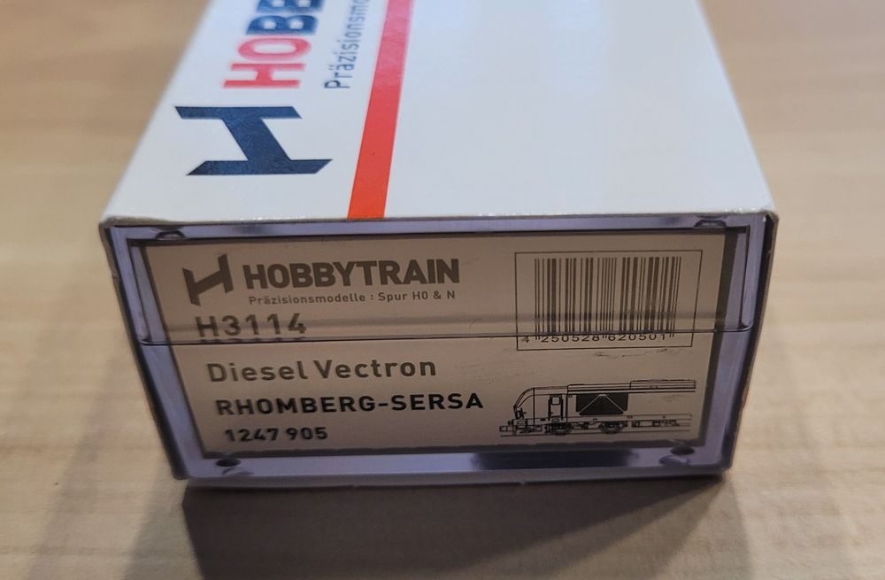 Hobbytrain H3114 Reihe 247 Vectron "Rhomberg Sersa", Spur N (Neu und originalverpackt) in ...