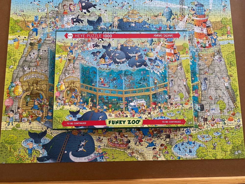 Heye Puzzle 1000 Funky Zoo | Kaufen auf Ricardo