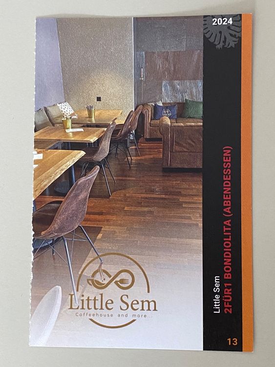 2 für 1 Gutschein Little Sem Aarau: Bondiolita (Abendessen) (Neu und ...