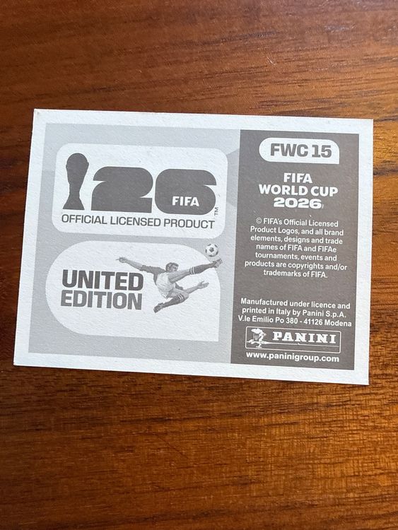 FIFA WM 1994 Brasilien Sticker Top Zustand, Sammlerstueck! (Neu (gemäss ...