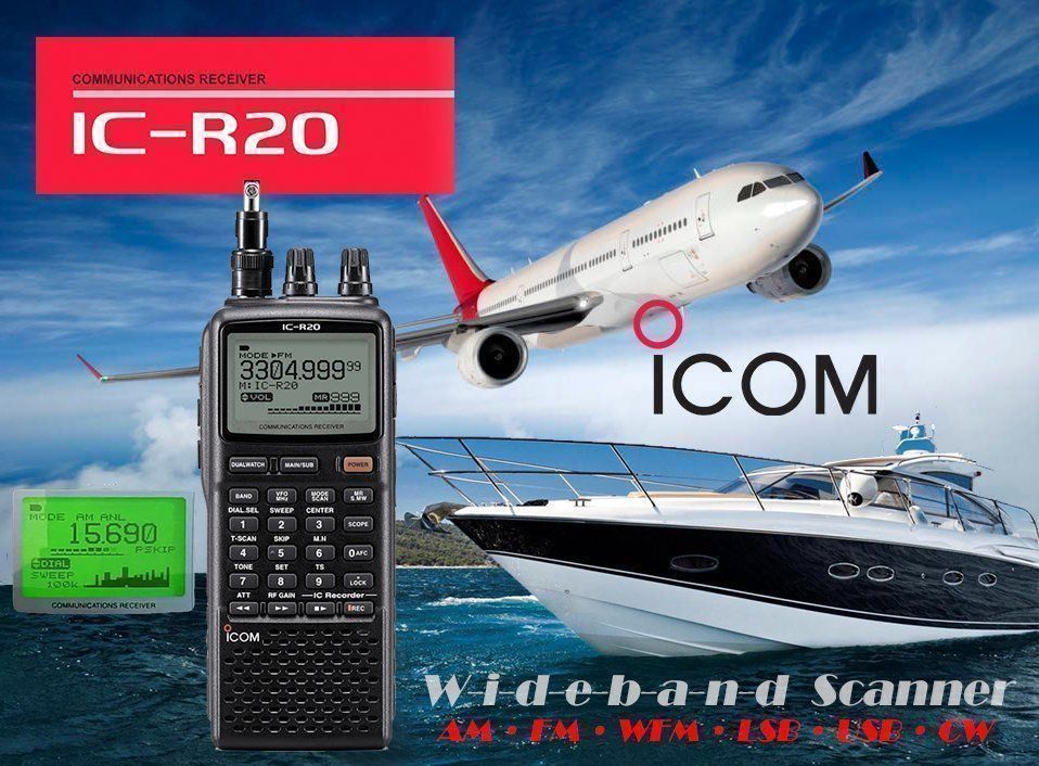 ★Top Icom IC-R20 Scanner Receiver ☆☆☆ | Kaufen auf Ricardo