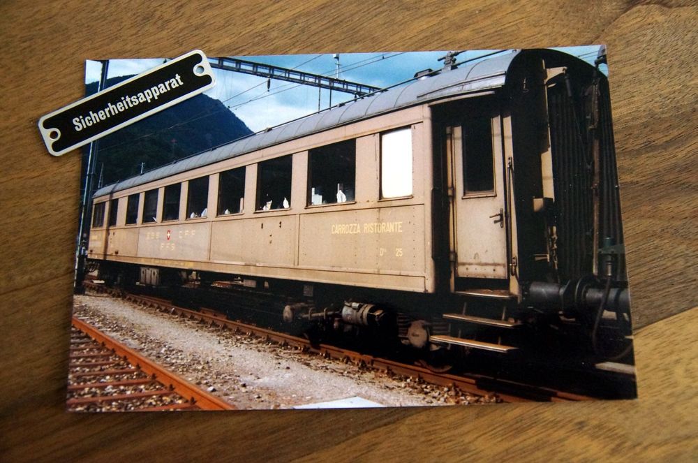 SBB Dr 4 Nr. 25 "Carrozza Ristorante" 1993 (Foto) (Gebraucht) in ...