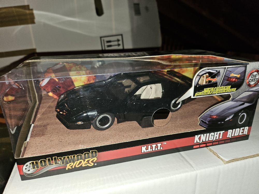 Knight Rider K.I.T.T. Die Cast Modell NEU 1:24 (Neu und ...