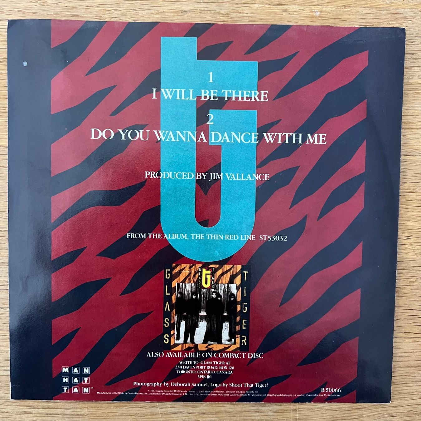 Glass Tiger - I Will Be There / 1. US-Press. 1986 - TOP (Gebraucht) in ...