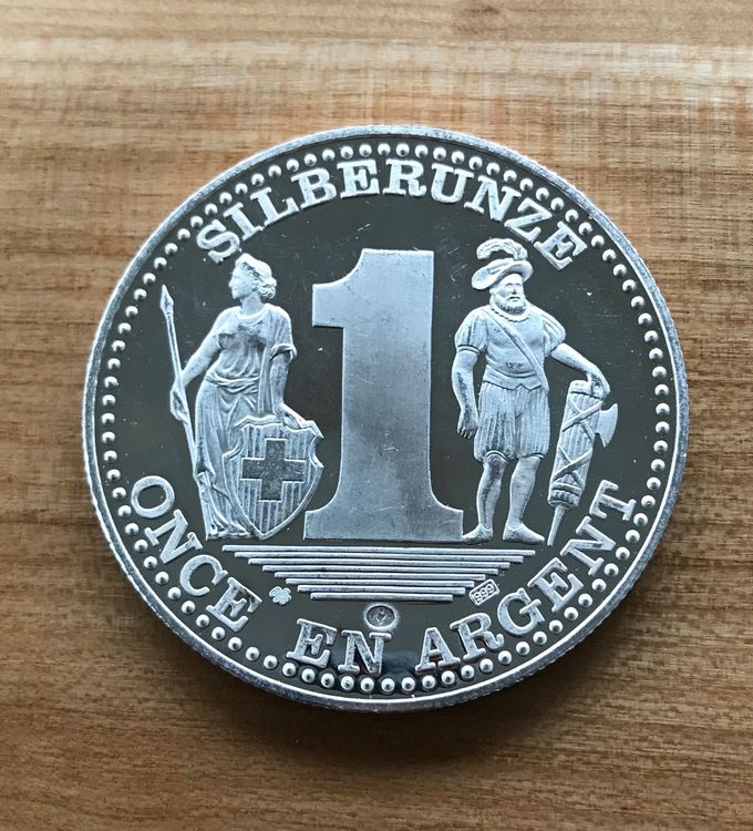1 Unze Silber "Schaffhausen" | Kaufen auf Ricardo