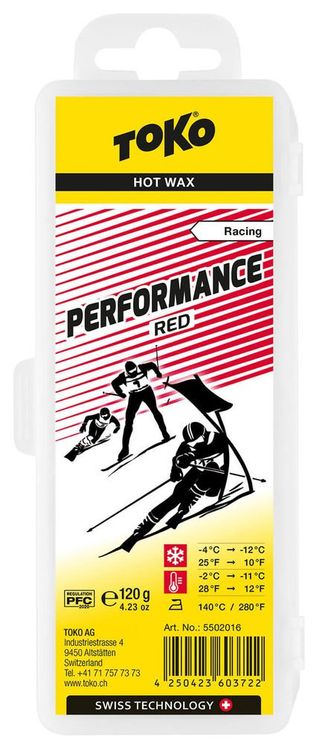 Toko Performance Hot Wax red 120g (Neu und originalverpackt) in ...