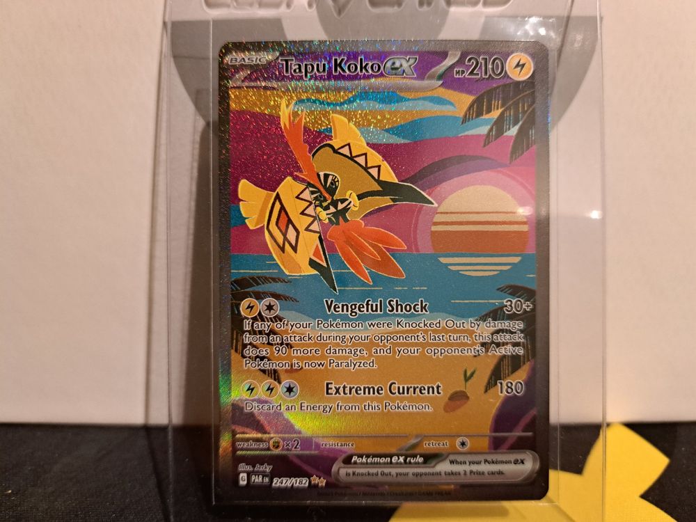TAPU KOKO EX ALT ART SAR PARADOX RIFT POKEMON KARTE | Kaufen auf Ricardo