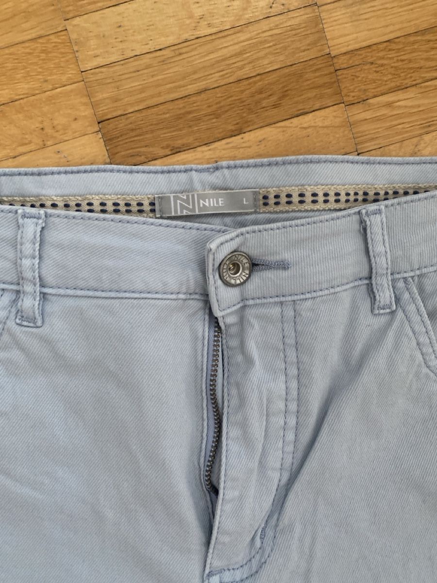 Helle Sommer Hose, hellblau, Gr. L, Top Zustand! (Neu (gemäss ...