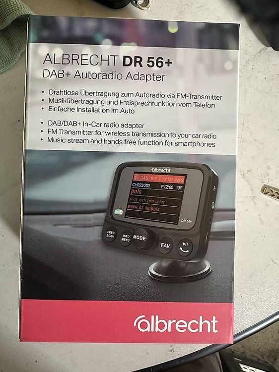 DAB+ Adapter Auto Albrecht DR56+ (Neu und originalverpackt) in ...