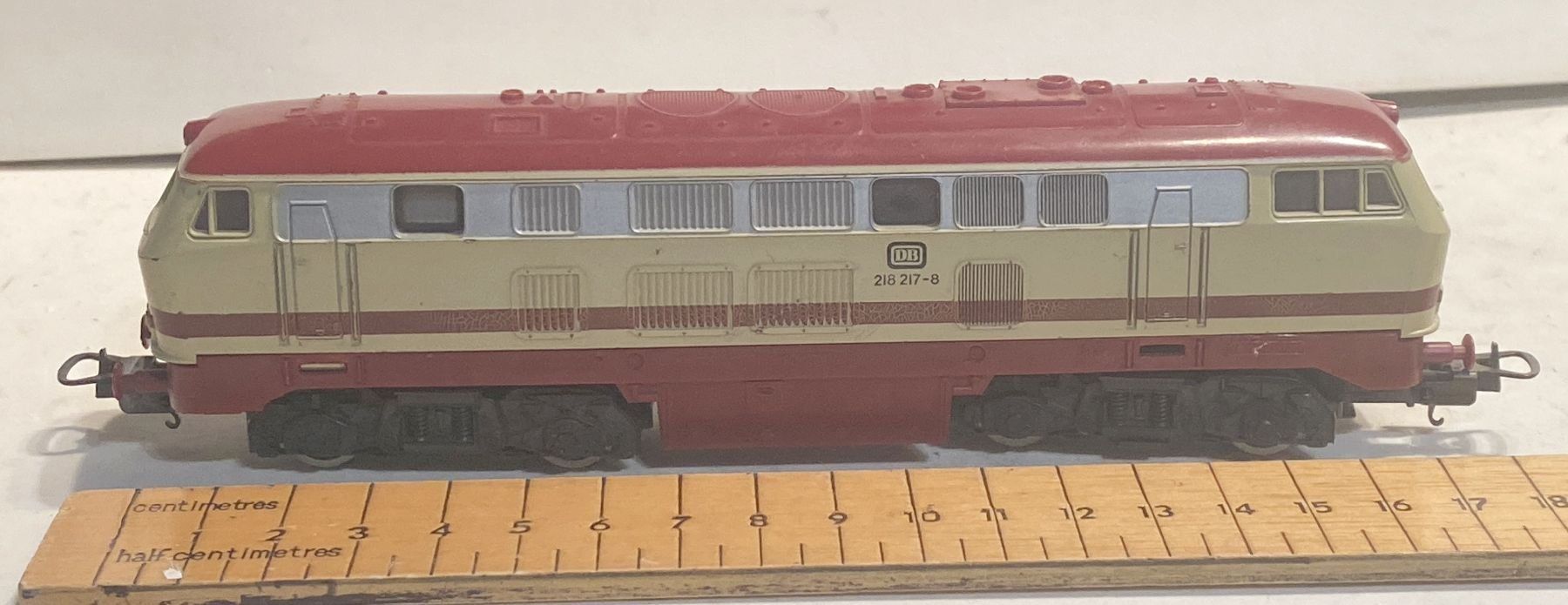 Lima 201631L Diesel-Lok DB 218 217-8 (1°/:3) (Gebraucht) in Sonceboz ...