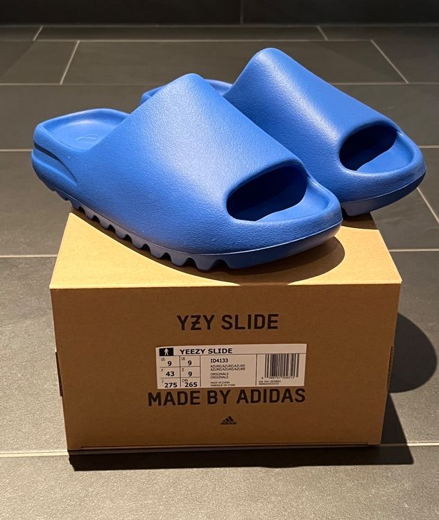 Adidas Yeezy Slide Azure (US9/EU43) (Neu und originalverpackt) in ...