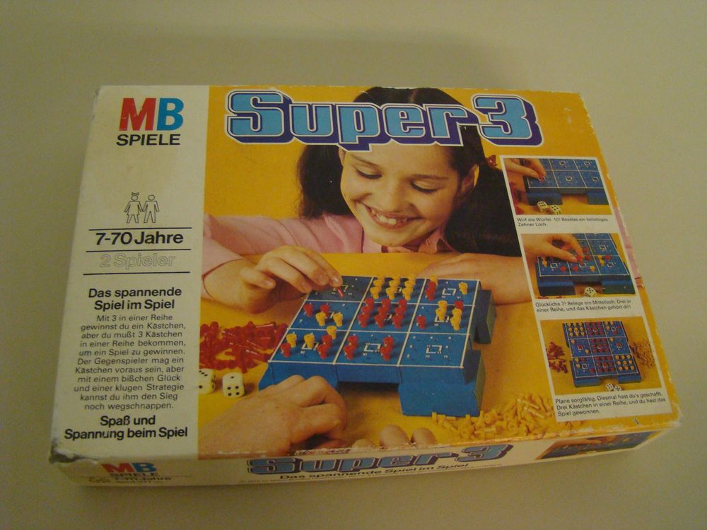Super 3, MB Spiele, Alter 7-70 Jahre (Gebraucht) in Malters für CHF 6 ...