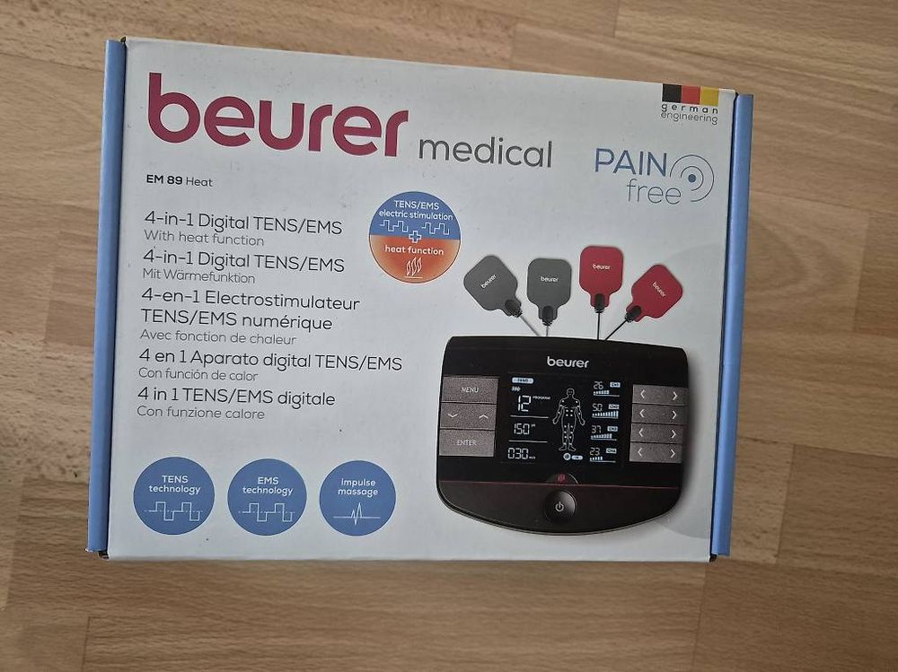 BEURER EM 89 Heat Digital TENS/EMS mit Wärmefunktion (Gebraucht) in ...