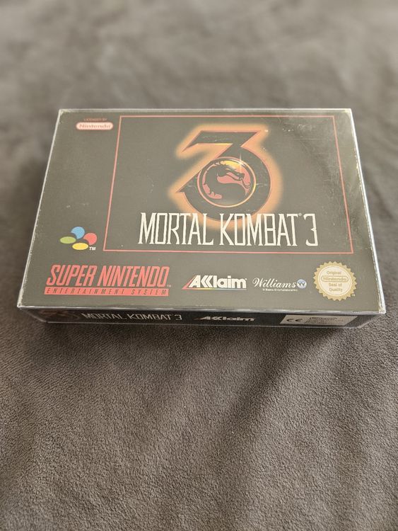 Mortal Kombat 3 - SNES - Super Nintendo - Komplett! Top Zu.. (Gebraucht ...