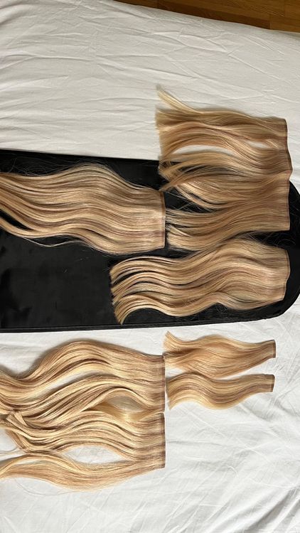 BELLAMI SILK SEAM BUTTER BLONDE HUMAN HAIR EXTENSIONS (Gebraucht) in ...