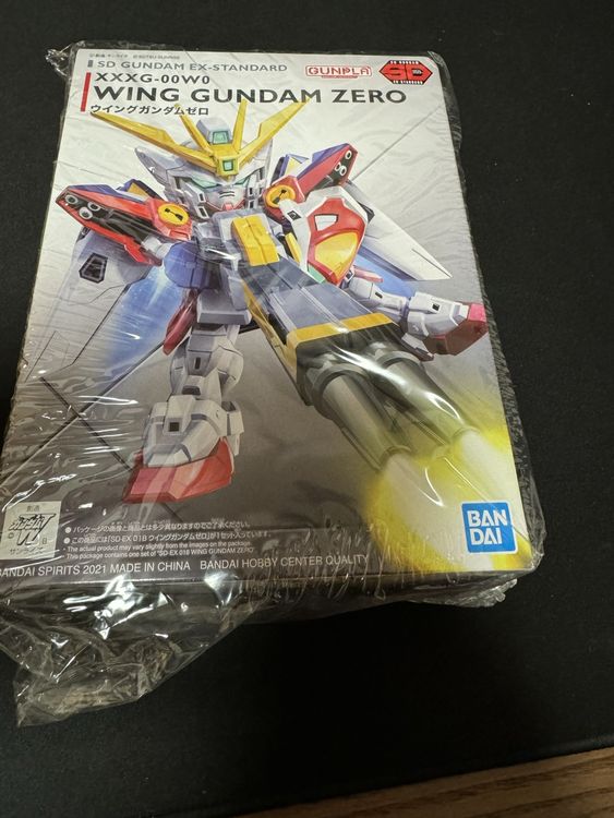 Gunpla Bandai Gundam SD Wing Gundam Zero (Neu und originalverpackt) in ...