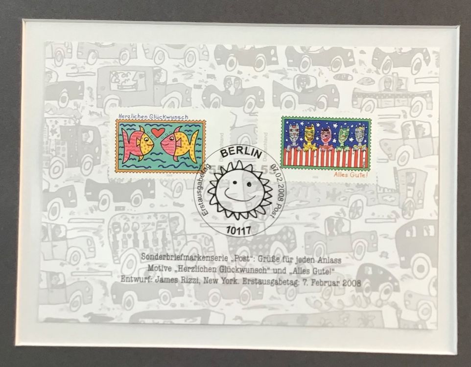 James RIZZI (1950-2011) Briefmarken (Gebraucht) in Root für CHF 30 ...