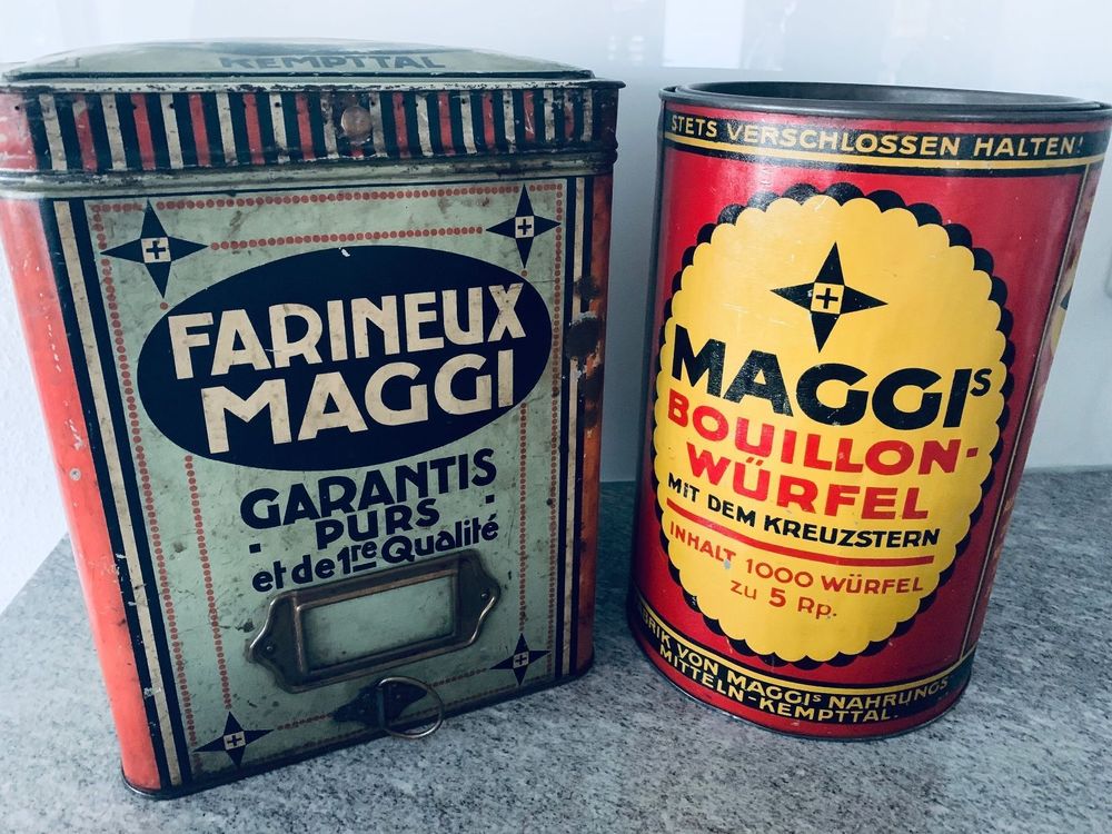 Blechdosen Maggi Kempttal | Kaufen auf Ricardo