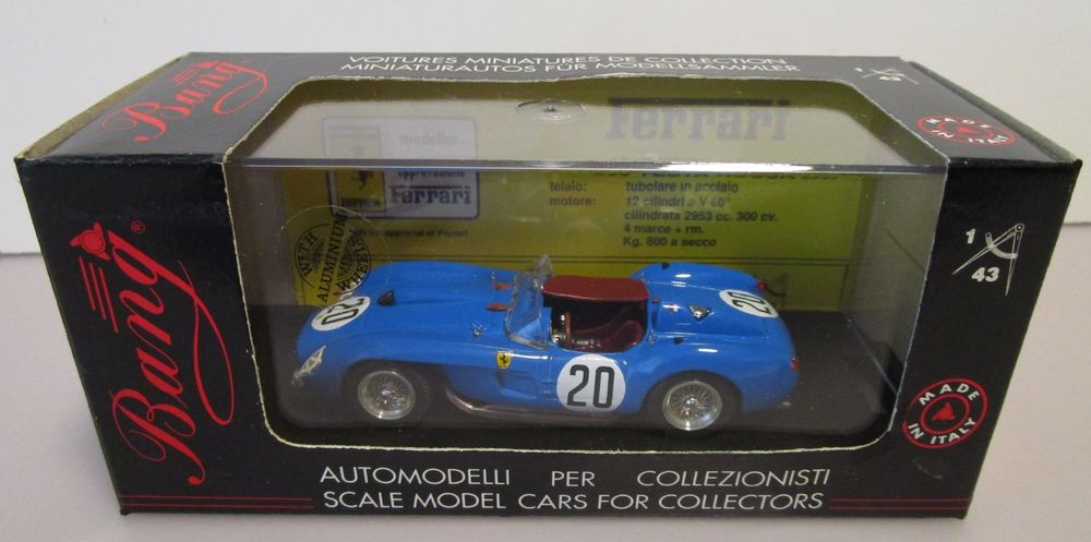 BANG FERRARI 250 TR N°20 LE MANS 1958 (Neu und originalverpackt) in Chêne-Bourg für CHF 19.9 ...