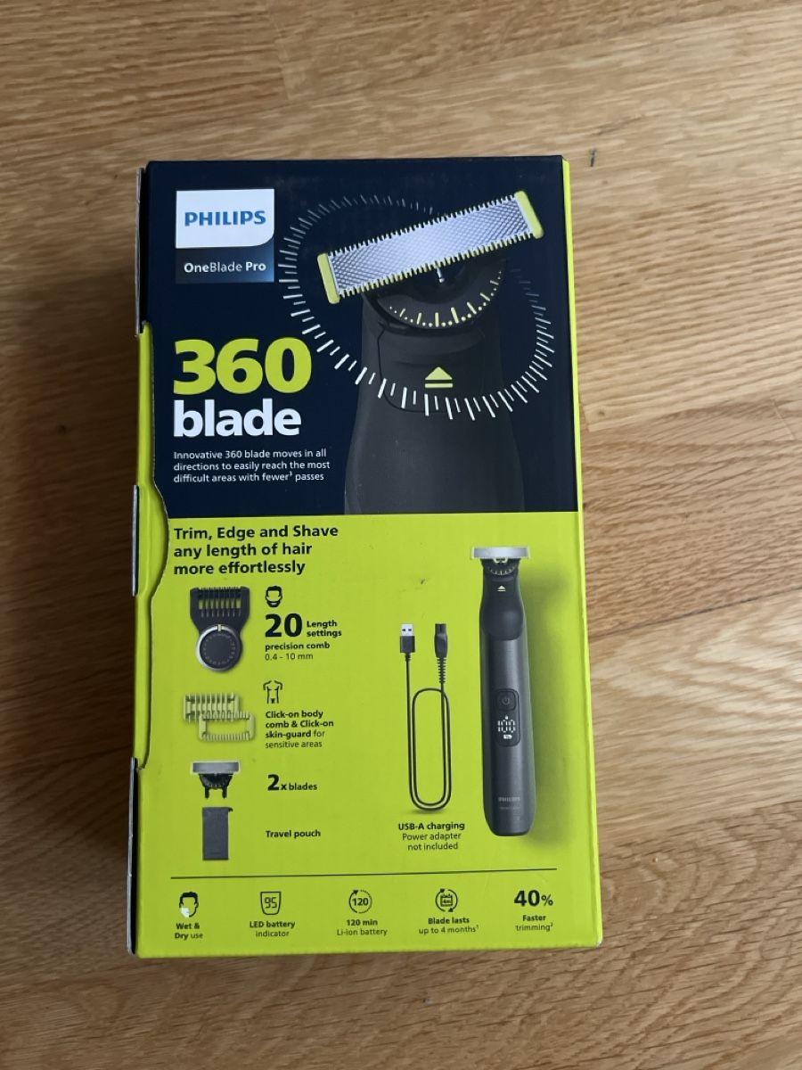 Philips OneBlade Pro 360 Face + Body Neu! (Neu und originalverpackt) in ...