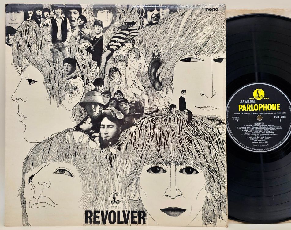 * BEATLES * REVOLVER * MONO 1st PRESS 1966 ! * MADE IN UK * (Gebraucht ...