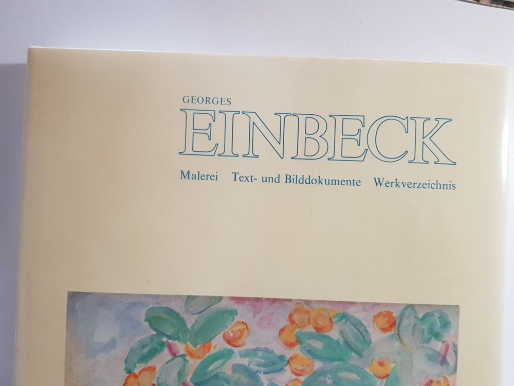 Buch Werkverzeichnis Georges Einbeck 1976 NEU (Neu (gemäss Beschreibung)) in Walterswil BE für ...