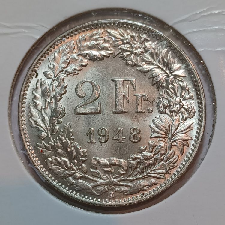 2 Franken 1948 unz-stgl | Kaufen auf Ricardo