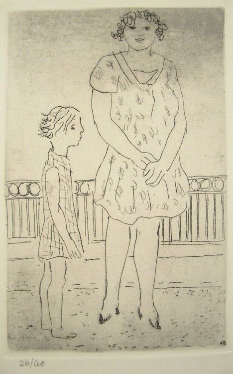 GEISER Karl (1898-1957) Mutter & Tochter | Kaufen auf Ricardo