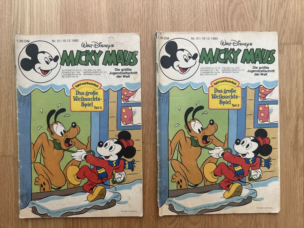 Mickey Maus Hefte / Comics von 1980 (Gebraucht) in Zug für CHF 1 – mit Lieferung auf Ricardo kaufen