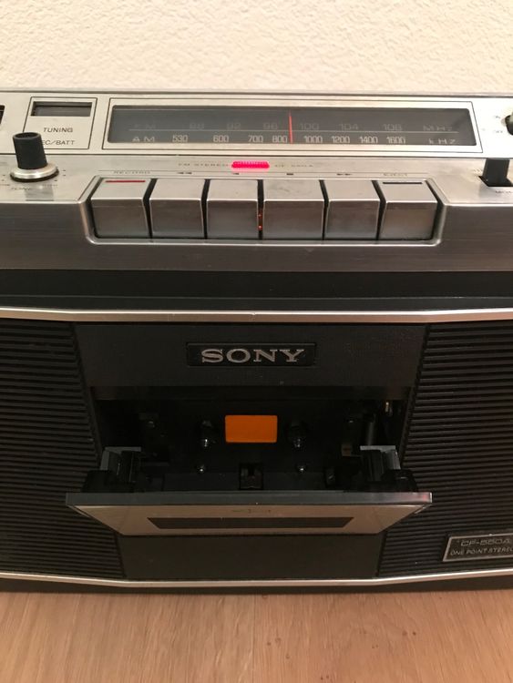 Sony CF-550 A Radiorecorder Vintage Retro (Gebraucht) in für CHF 40 ...