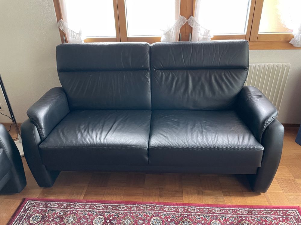 Ledersofas 2er und 3er | Kaufen auf Ricardo